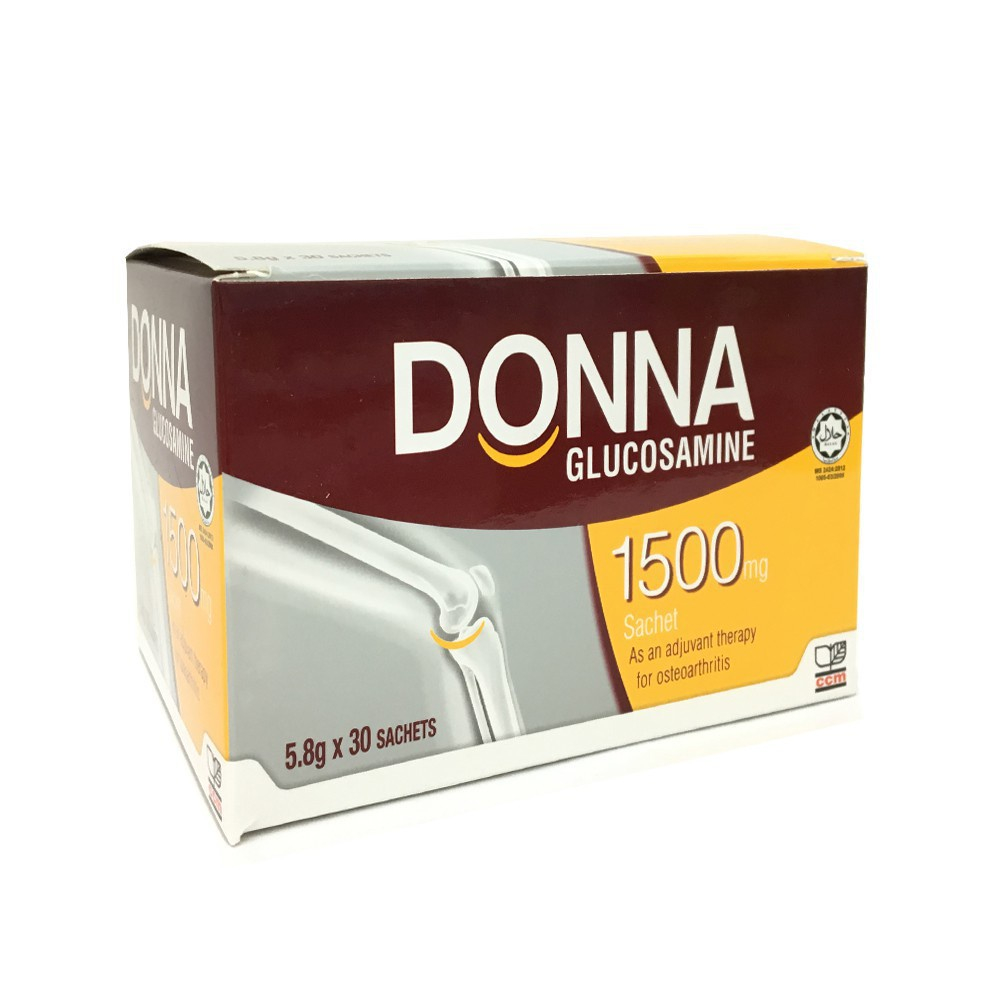 Duopharma Donna Glucosamine forte 500mg capsules 10s 30 s 1500mg 10 s ...
