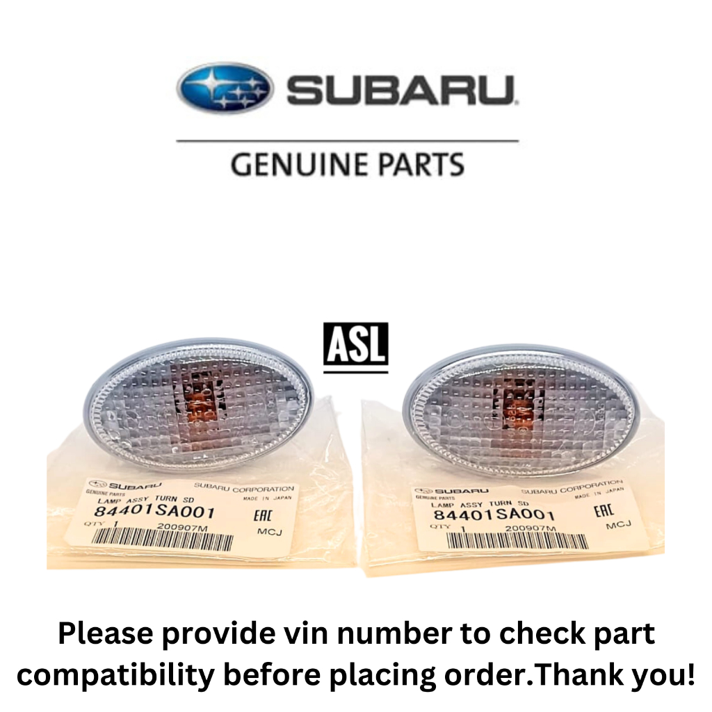 (2 pcs) SUBARU Genuine Signal Lamp / Lampu signal IMPREZA WRX STI ...