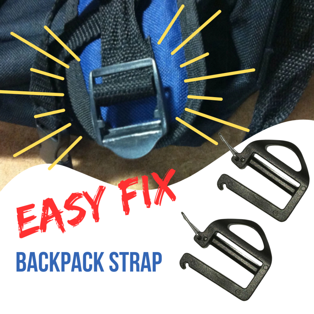 🌟READYSTOCK🌟2Pcs/Set Adjustable Plastic Ladder Lock Slider Webbing ...