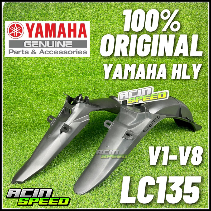 100% Yamaha LC135 V1 V2 V3 V4 V5 V6 V7 Fender,Madgat Mudguard, Rear ...
