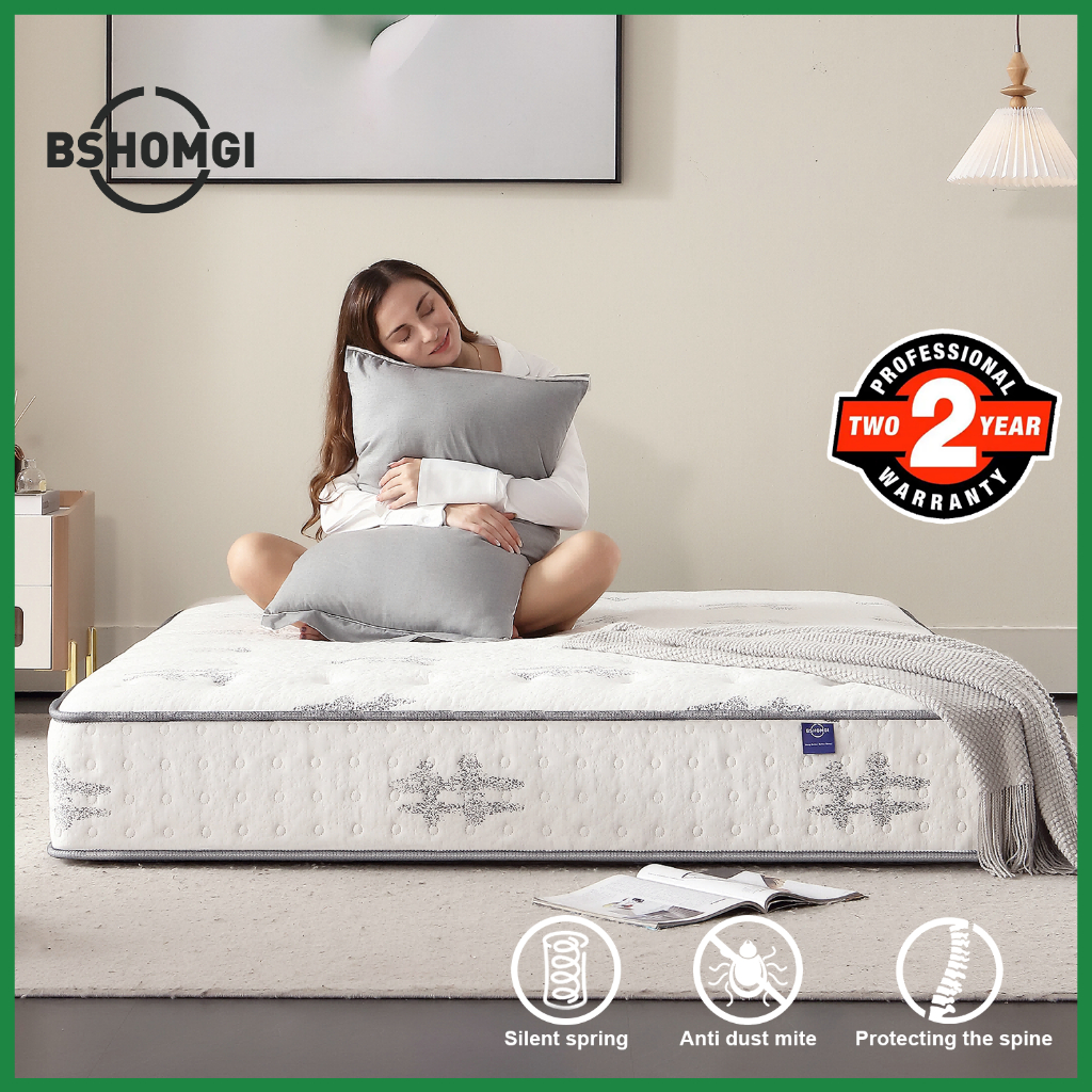 【Ready Stock】 Bed Mattress Suitable for all seasons Chiropractic Anti ...
