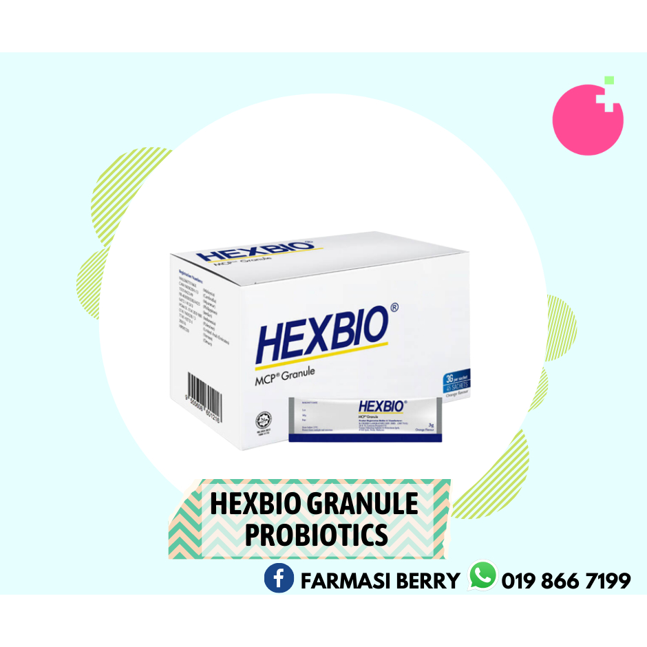HEXBIO PROBIOTIC MCP GRANULE 3gX45's [ EXP: 06/2025] | Shopee Malaysia