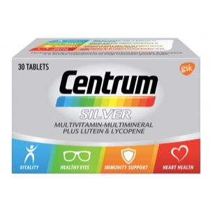 Centrum multivitamin-multimineral plus lutein & lycopene 30 tablets ...