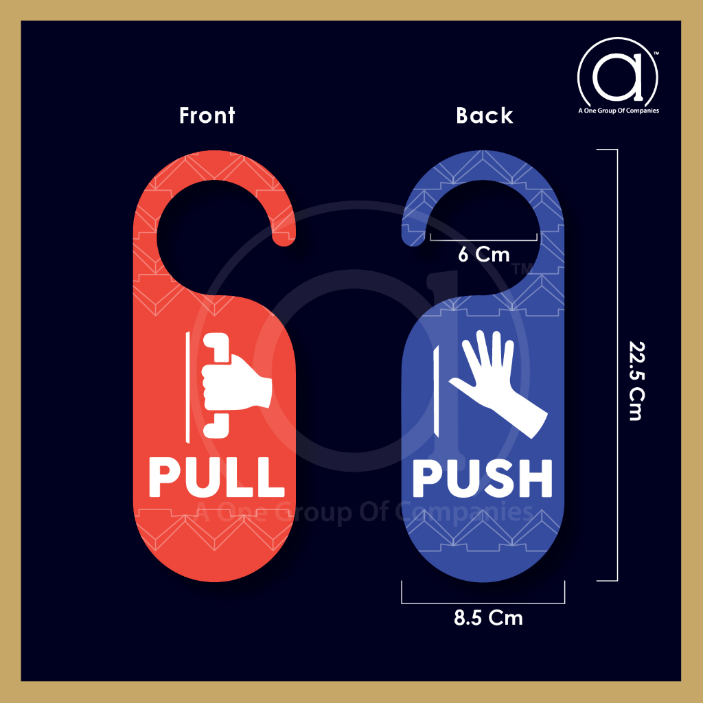 ⫷ready Stock⫸ Do Not Disturb Acrylic Door Knob Hanger Sign Customize