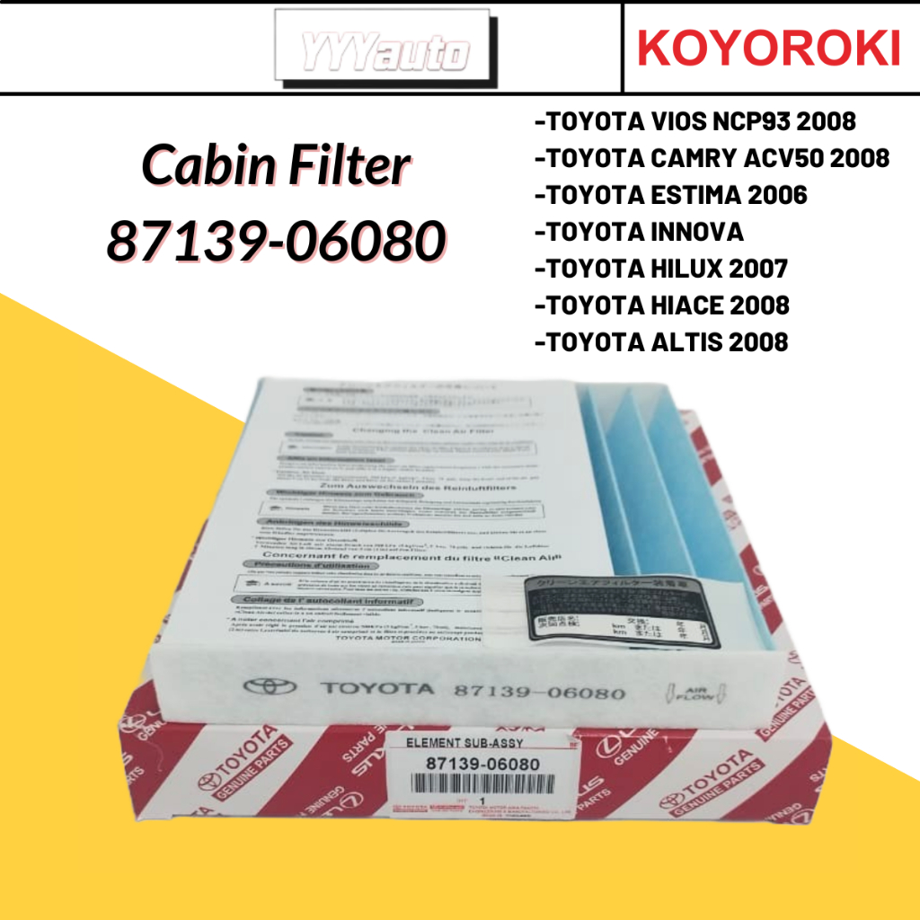 100% ORIGINAL TOYOTA VIOS 2008 NCP93, CAMRY 2008 ACV50, ESTIMA 2006 ...