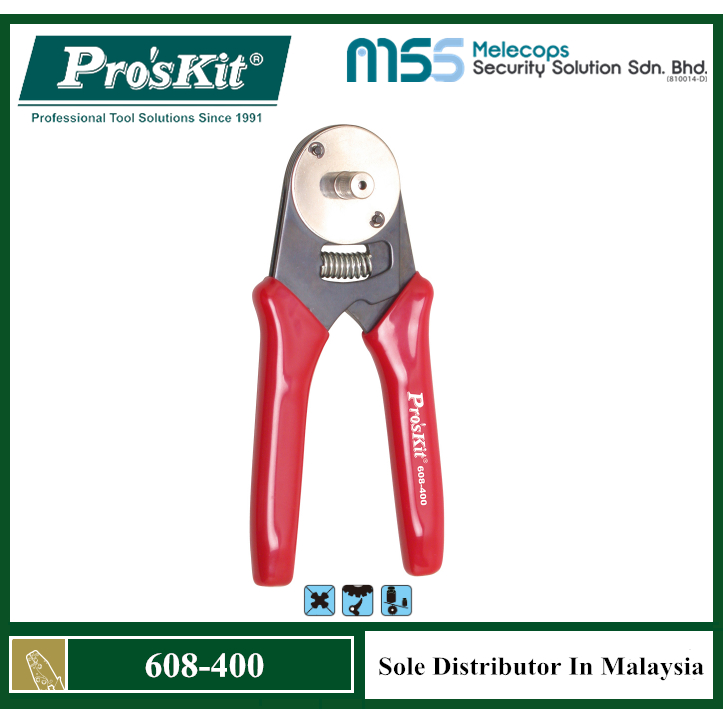 Pro'skit 608-400 4 Way Indent Crimping Tool (162mm) | Shopee Malaysia