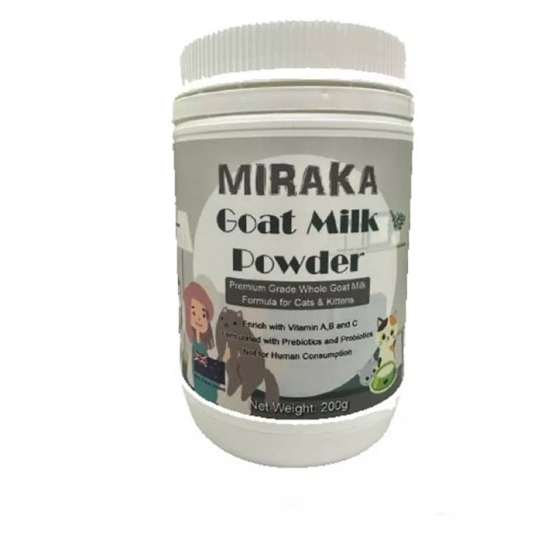 Miraka Goat Milk Susu For Cat and kitten 200g | Shopee Malaysia