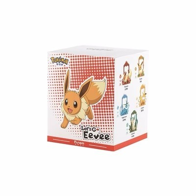 Pokemon Official Mini Figure Let's Go Eevee Random Blind Box | Shopee ...