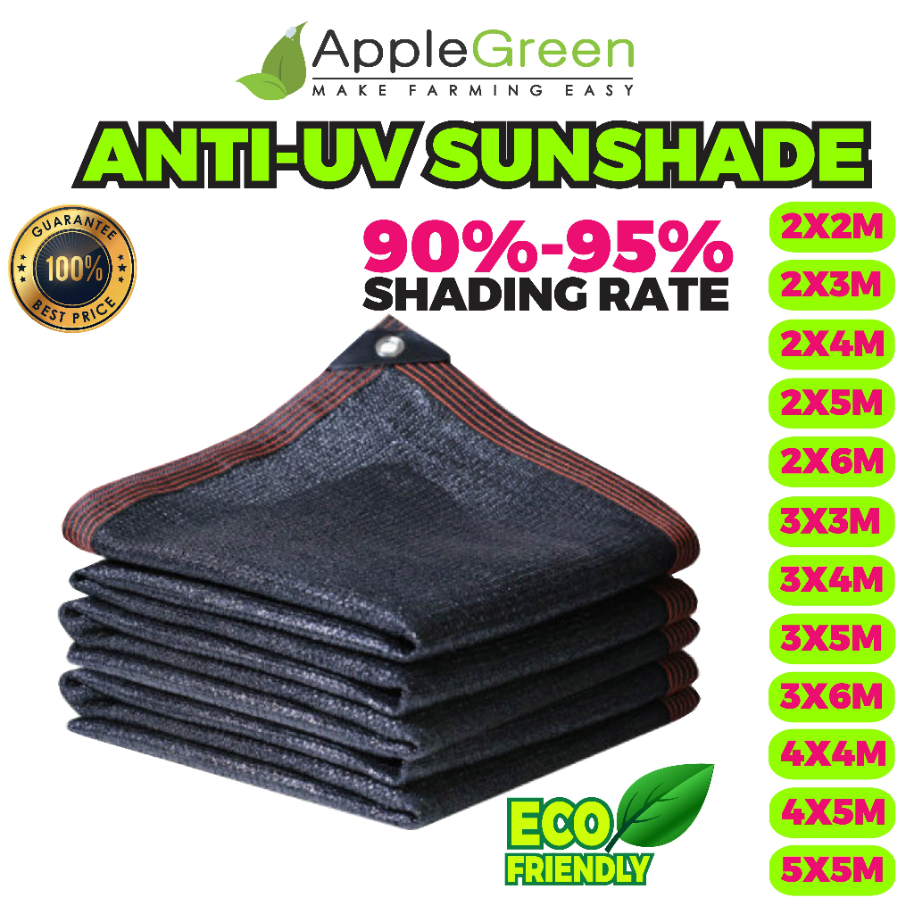 Anti-UV Car Cover Sun shade Net Outdoor Garden Sunscreen Sunblock Shade ...