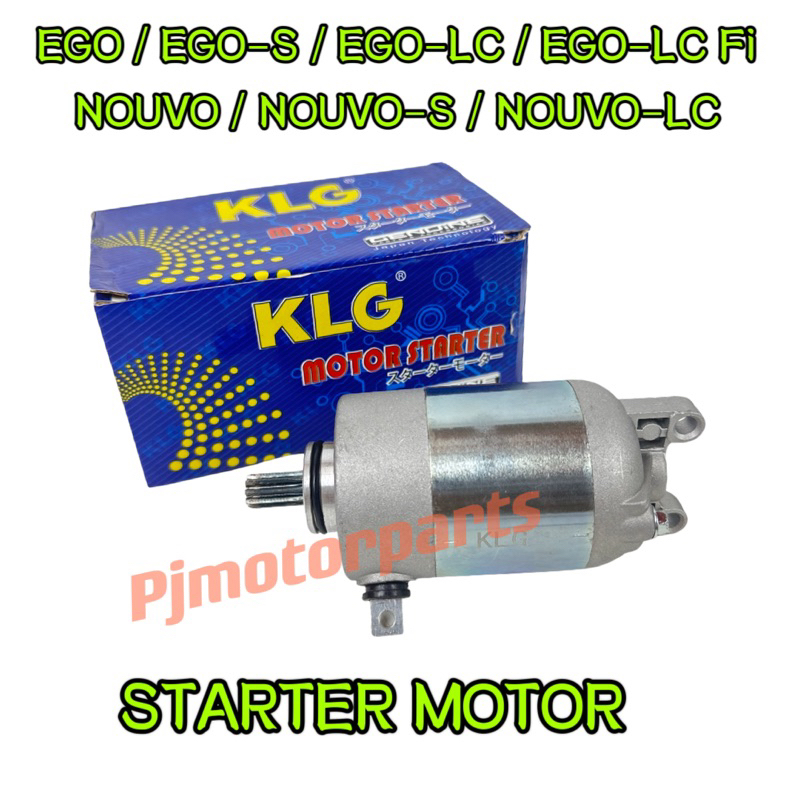 EGO / EGO-S / EGO LC / EGO LC Fi / NOUVO / NOUVO S / NOUVO LC STARTER ...