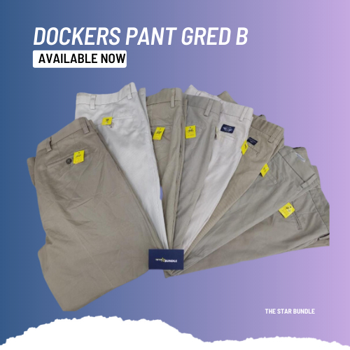 Men's Dockers Pants Second Hand / Seluar Dockers Bundle Size 32, 34, 36 ...