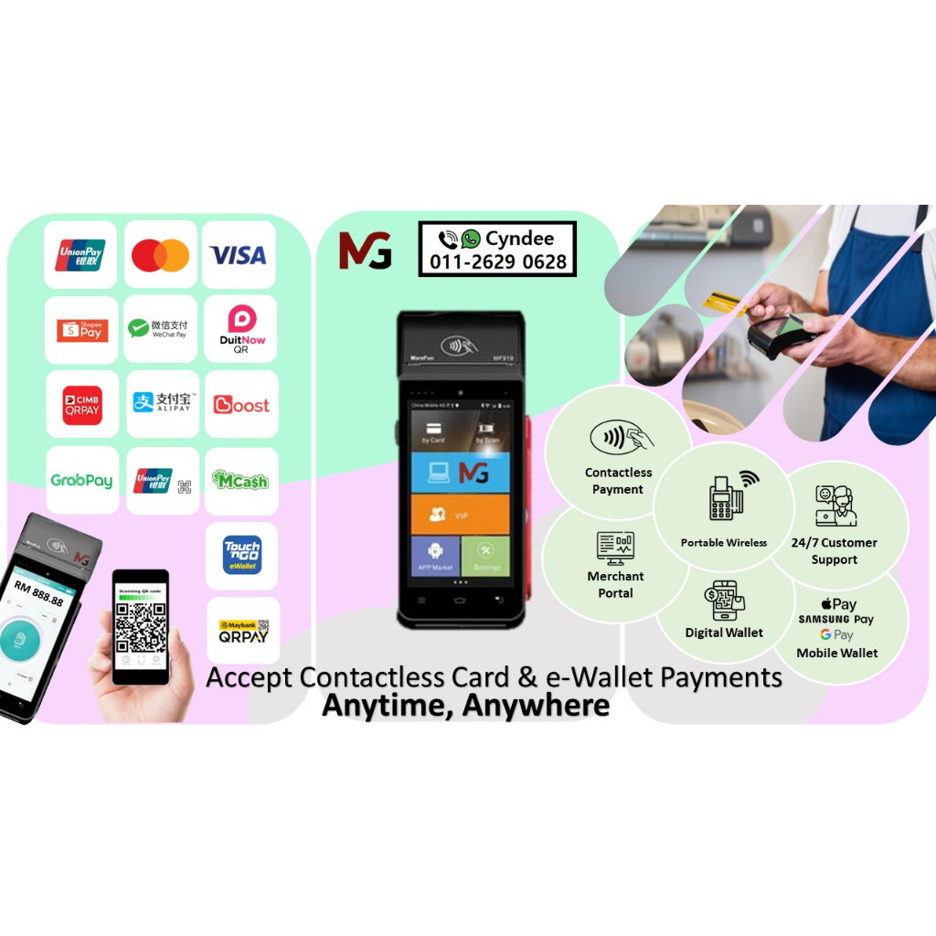 Credit Card Machine, Debit Card Machine, e-Wallets Machine - Malaysia ...