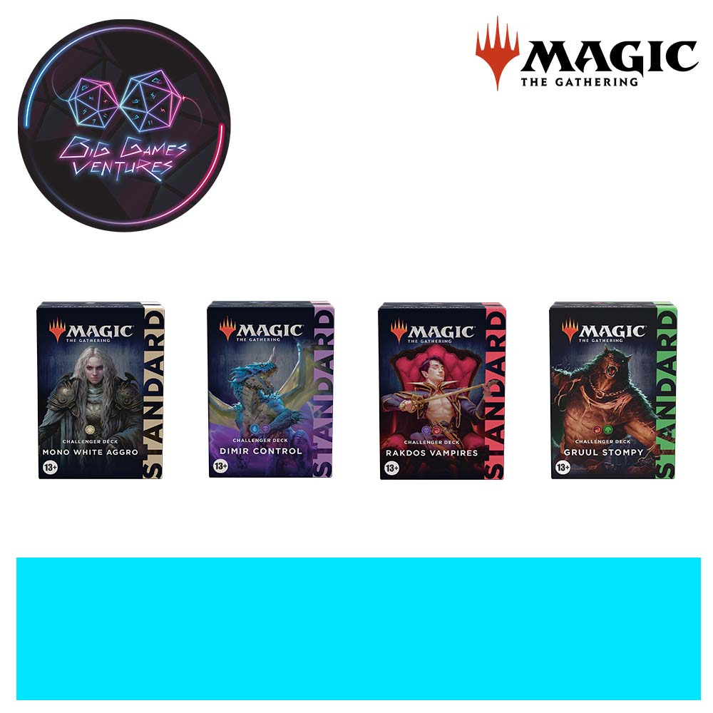 Magic The Gathering 2022 Challenger Deck Bundle | All 4 Decks | Shopee ...