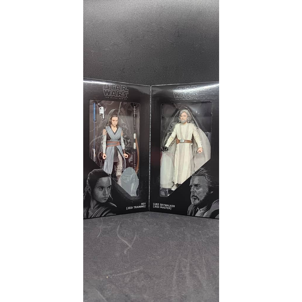 Star Wars Black Series SDCC Exclusive Luke Skywalker & Rey Training ...