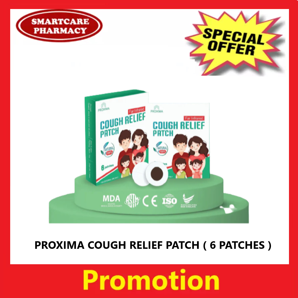 Proxima Cough Relief Patch ( 6 patches ) | Shopee Malaysia