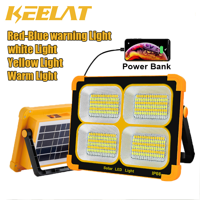 Solar Emergency Lights 2000W Solar LED USB Light 4 Modes Working Lamp ...