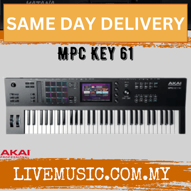 Akai MPC Key 61 - Music Production Centre Synthesizer Keyboard | Shopee ...