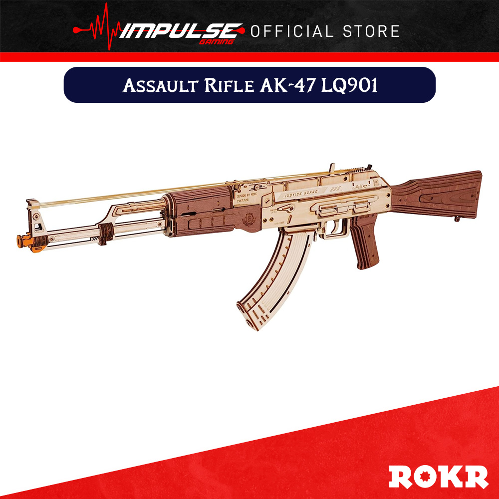 Robotime ROKR Assault Rifle AK-47 LQ901 | Shopee Malaysia