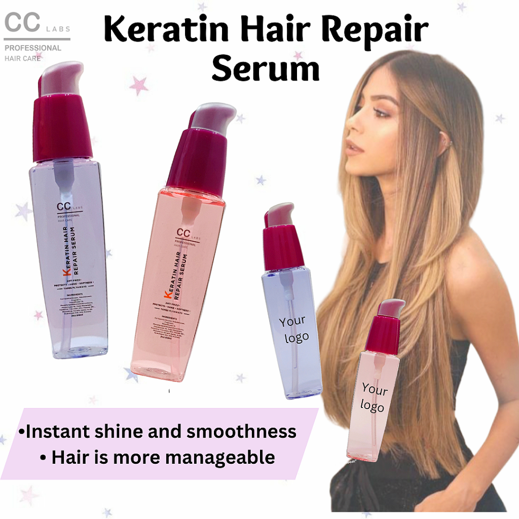【80ml Keratin Serum Rambut】Borong 𝐊𝐞𝐫𝐚𝐭𝐢𝐧 𝐇𝐚𝐢𝐫 𝐑𝐞𝐩𝐚𝐢𝐫 𝐒𝐞𝐫𝐮𝐦 / Rambut ...