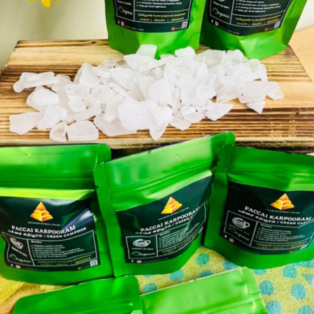 1 KG Paccai Karpooram | Green Camphor - Kapur Barus Original dari India ...