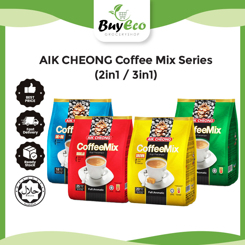 AIK CHEONG Coffee Mix Series (2in1 / 3in1) | Shopee Malaysia