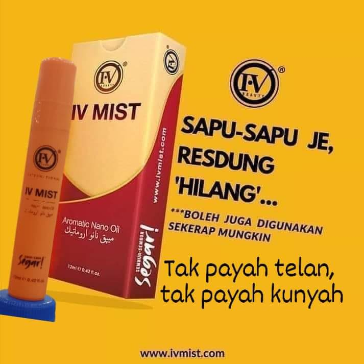 3 BOTOL IV Mist Original HQ Rawatan Traditional Menyegarkan dan ...