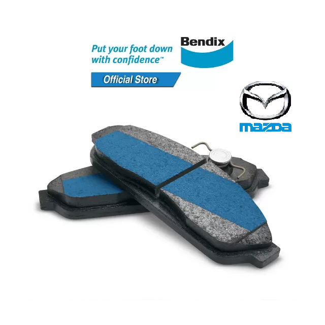 Original Bendix Metal King Titanium DB1222 Rear Brake Pads For Mazda 929 V6 MPV 4X4 | Shopee ...