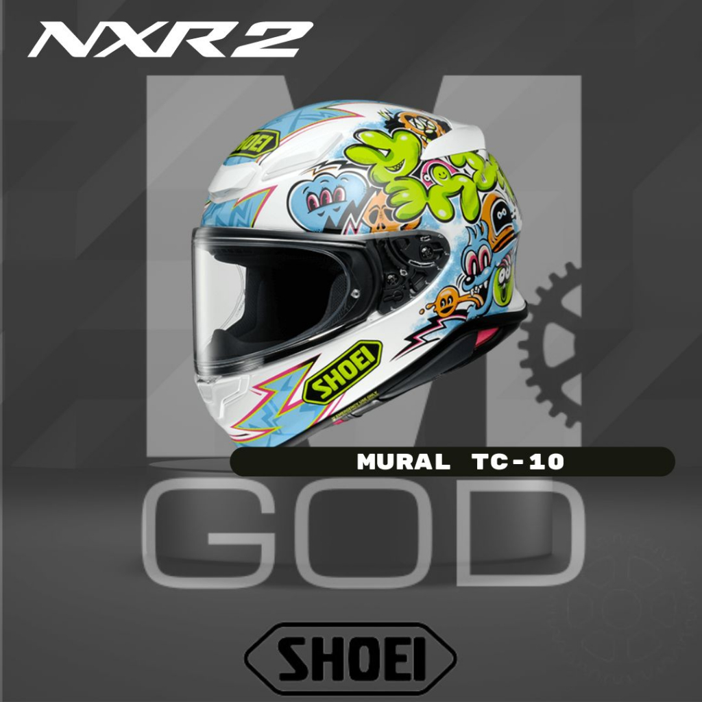 NXR2-MUR-TC10 SHOEI NXR2 MURAL TC-10 SHOEI NXR2 MURAL TC-10 ORIGINAL ...