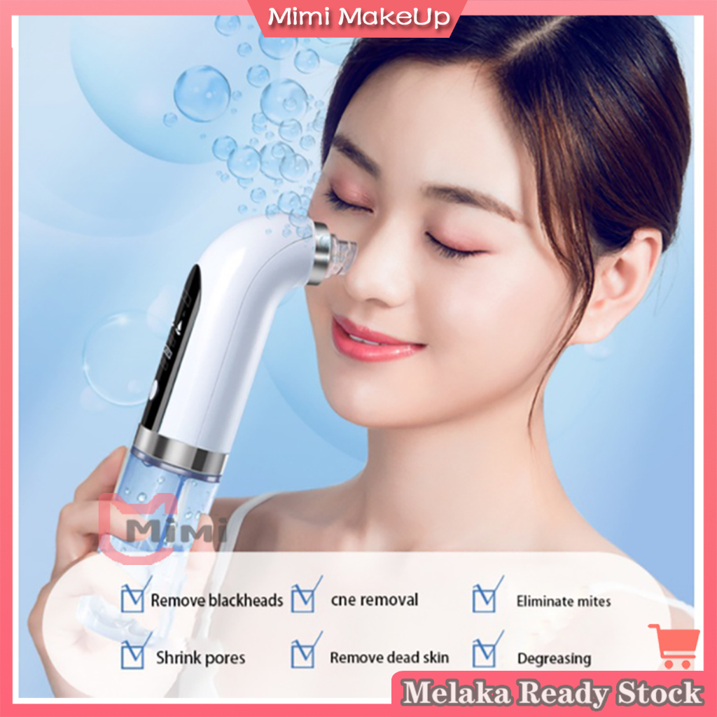 Electric Small Bubble Blackhead Remover USB charge Water Cycle Pore ...