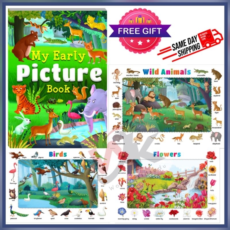 Mind to Mind My Early Picture Book | Buku Bergambar Kanak Kanak | My ...