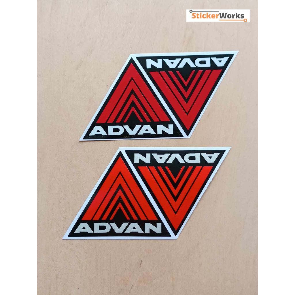 ADVAN Mitsubishi Proton Wira Waja Car Sticker JDM Drift | Shopee Malaysia