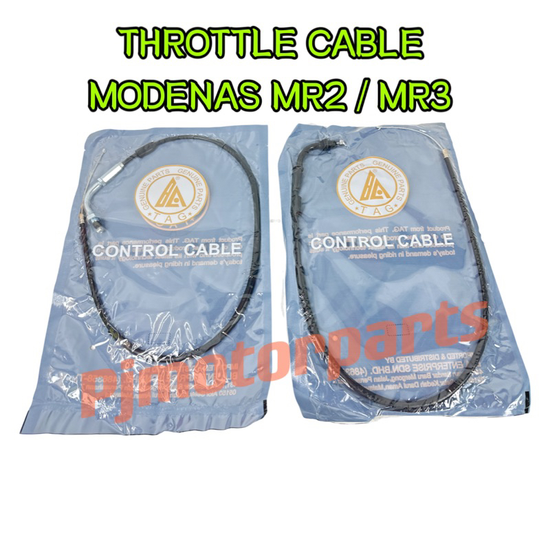 MODENAS KRISS MR2 / MR3 - THROTTLE CABLE / TALI MINYAK THROTTLE KABEL ...