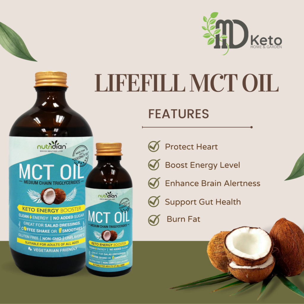 [MD Keto] Nutridian Herbs Coconut MCT Oil HALAL for low carb keto diet ...