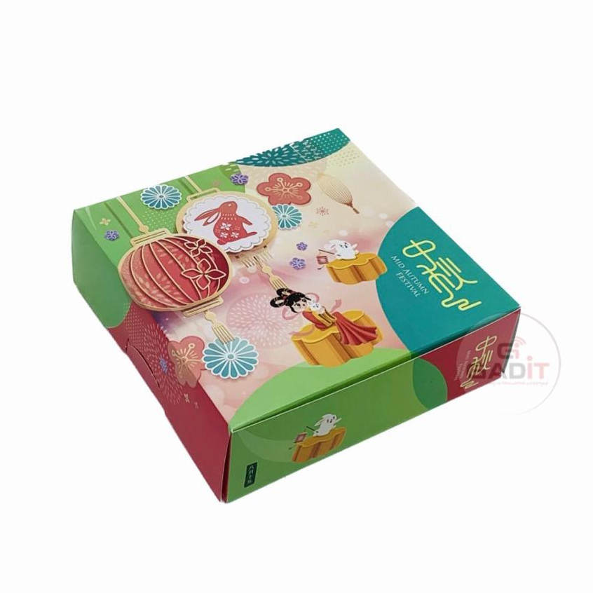 Mooncake Box 4s (月饼盒四粒装) Traditional/Jelly Moocake Box | Shopee Malaysia