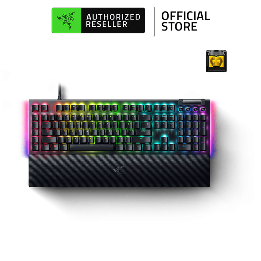 Razer Blackwidow V4 Mechanical Full Size Chroma RGB Gaming Keyboard | 6 ...