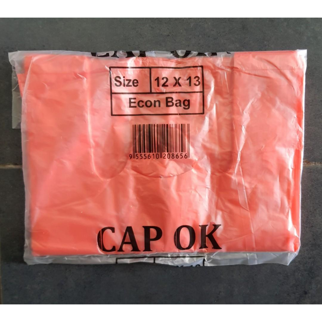 CAP OK Singlet Plastic Beg 12x13 (50pcs+/-) | Shopee Malaysia
