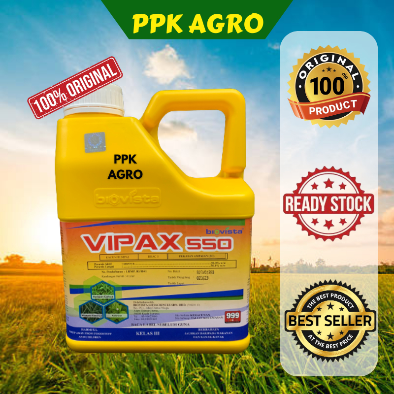 4L VIPAX 550 BIOVISTA / Racun Rumput Susu/ Sambau /Kerbau / Setawar ...