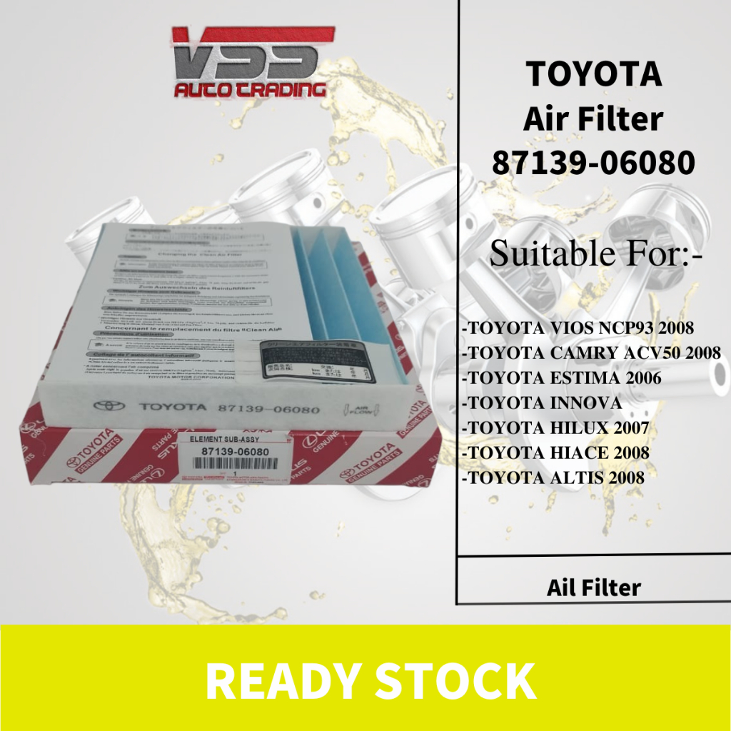 ORIGINAL TOYOTA VIOS 2008 NCP93, CAMRY 2008 ACV50, ESTIMA 2006, INNOVA ...