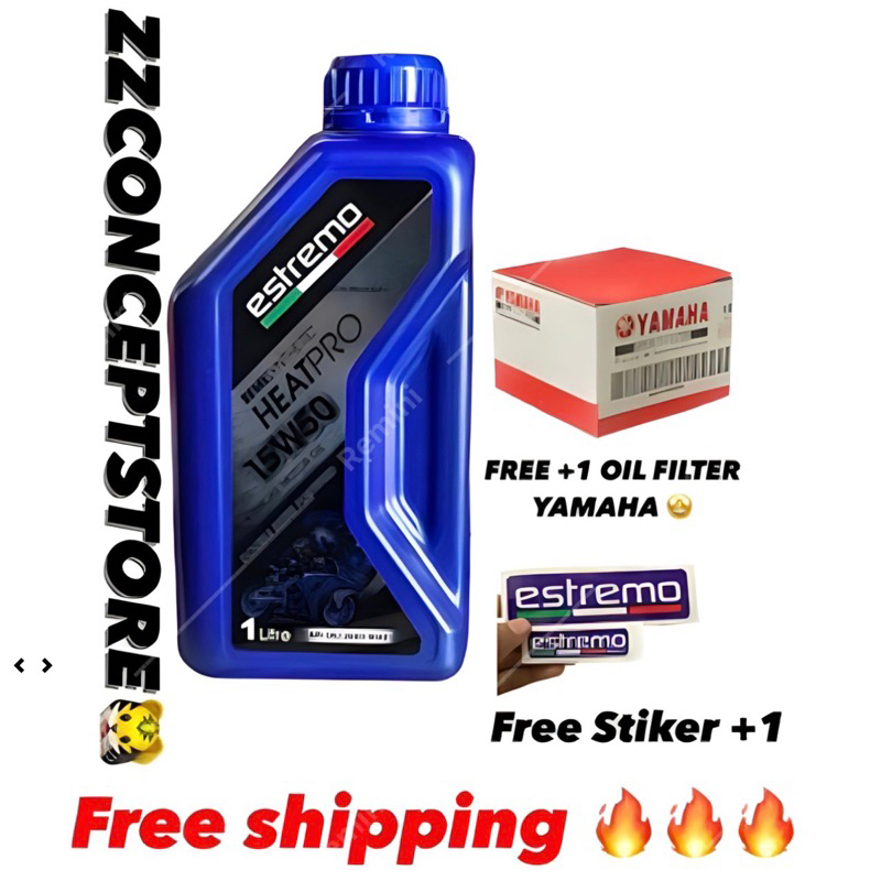 100% ORIGINAL ESTREMO MADE IN ITALY 🇮🇹 ENGINE OIL SEMI SYNTHETIC & FULLY SYNTHETIC | Shopee Malaysia