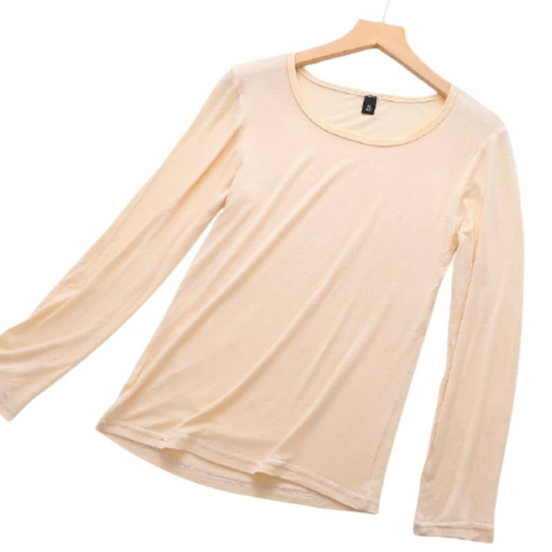 Inner blouse Long sleeve 100% cotton stretchable material and soft ...