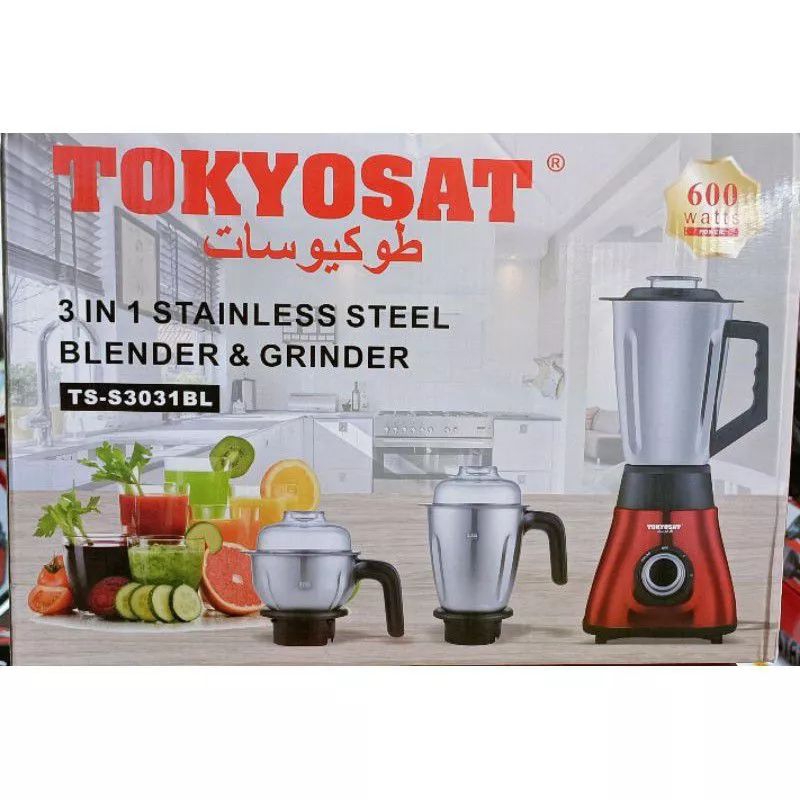 ORIGINAL TOKYOSAT high quality 3in 1stainless steel blander TS -3031 ...