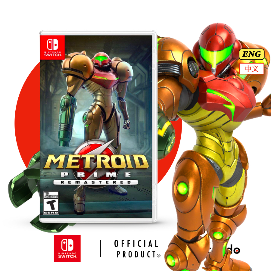 Nintendo Switch Metroid Prime Remastered Edition (中/ENG) | Shopee Malaysia