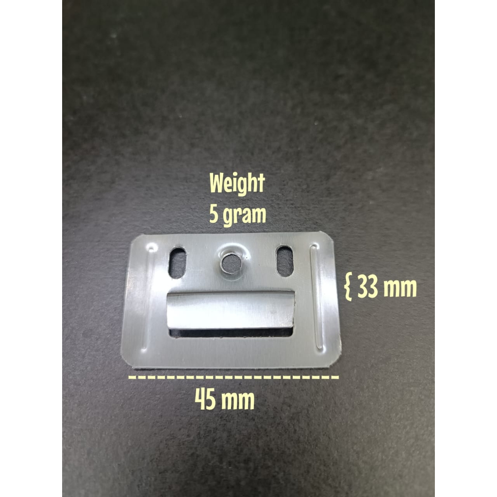 CLIP INSTALL COMPONENT PART FOR DIY FLUTED PANEL AND SPC WALL PANEL ...