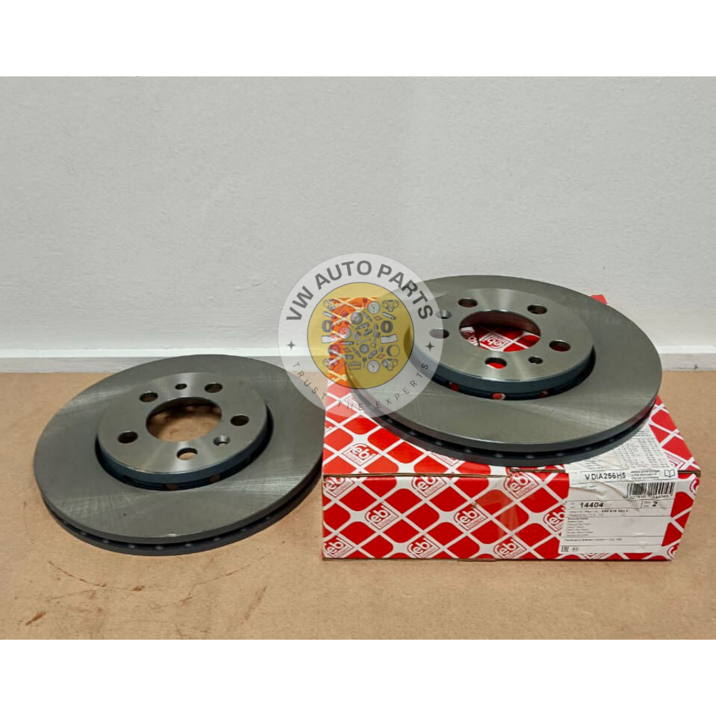 ( 100% FEBI GERMANY ) 6R0615301 FEBI BILSTEIN FRONT BRAKE DISC ROTOR ...