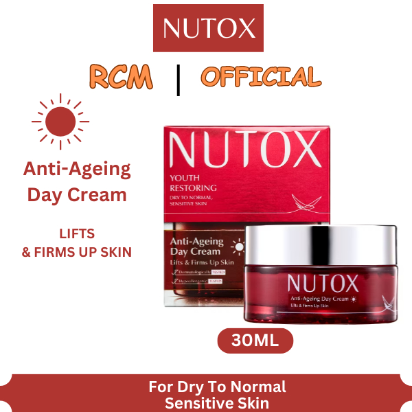 NUTOX Youth Restoring Anti-Ageing Day Cream - Normal To Dry Skin (30ml ...