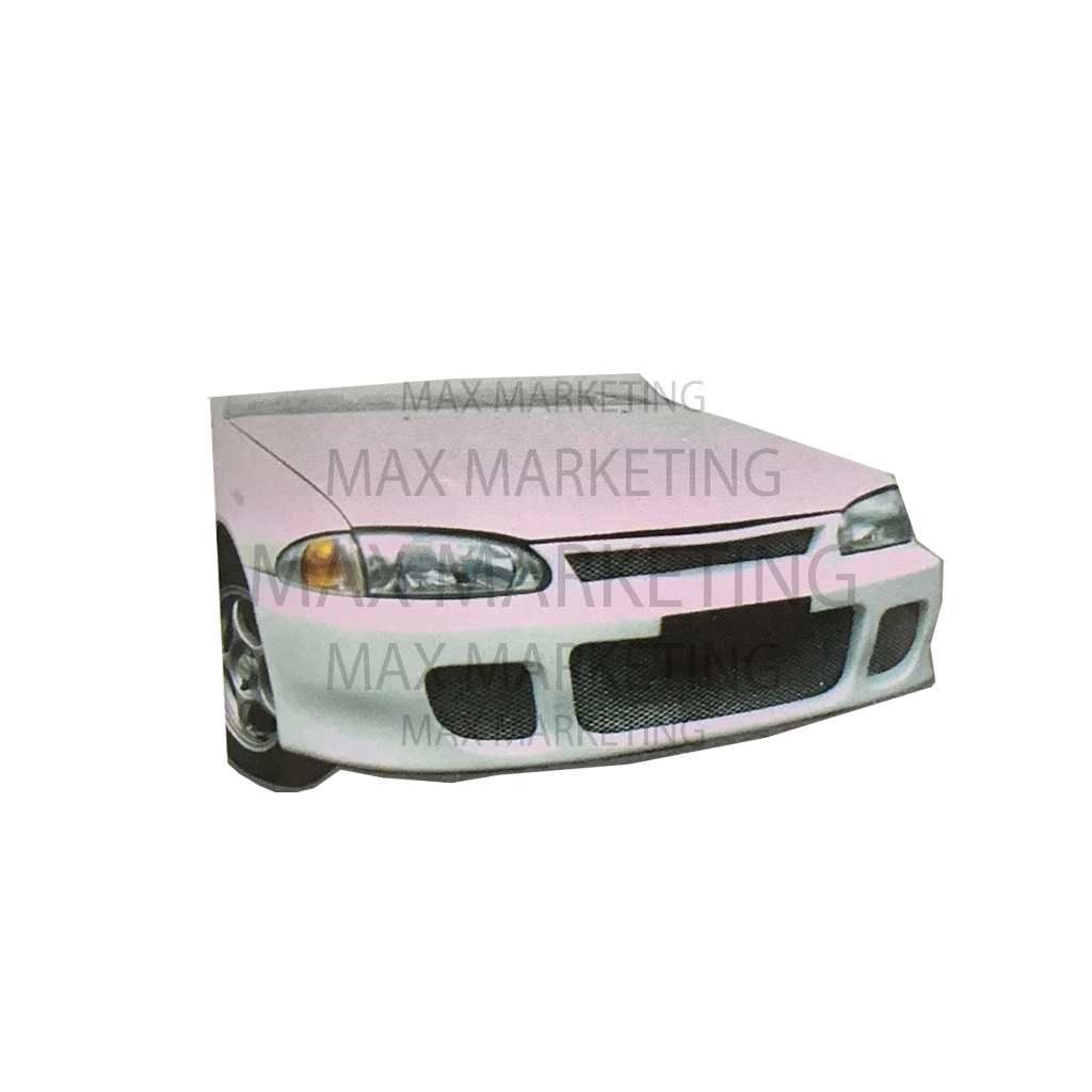 PROTON WIRA FRONT BUMPER EVO 1(PU GETAH ) SKIRT LIP BODYKIT | Shopee ...