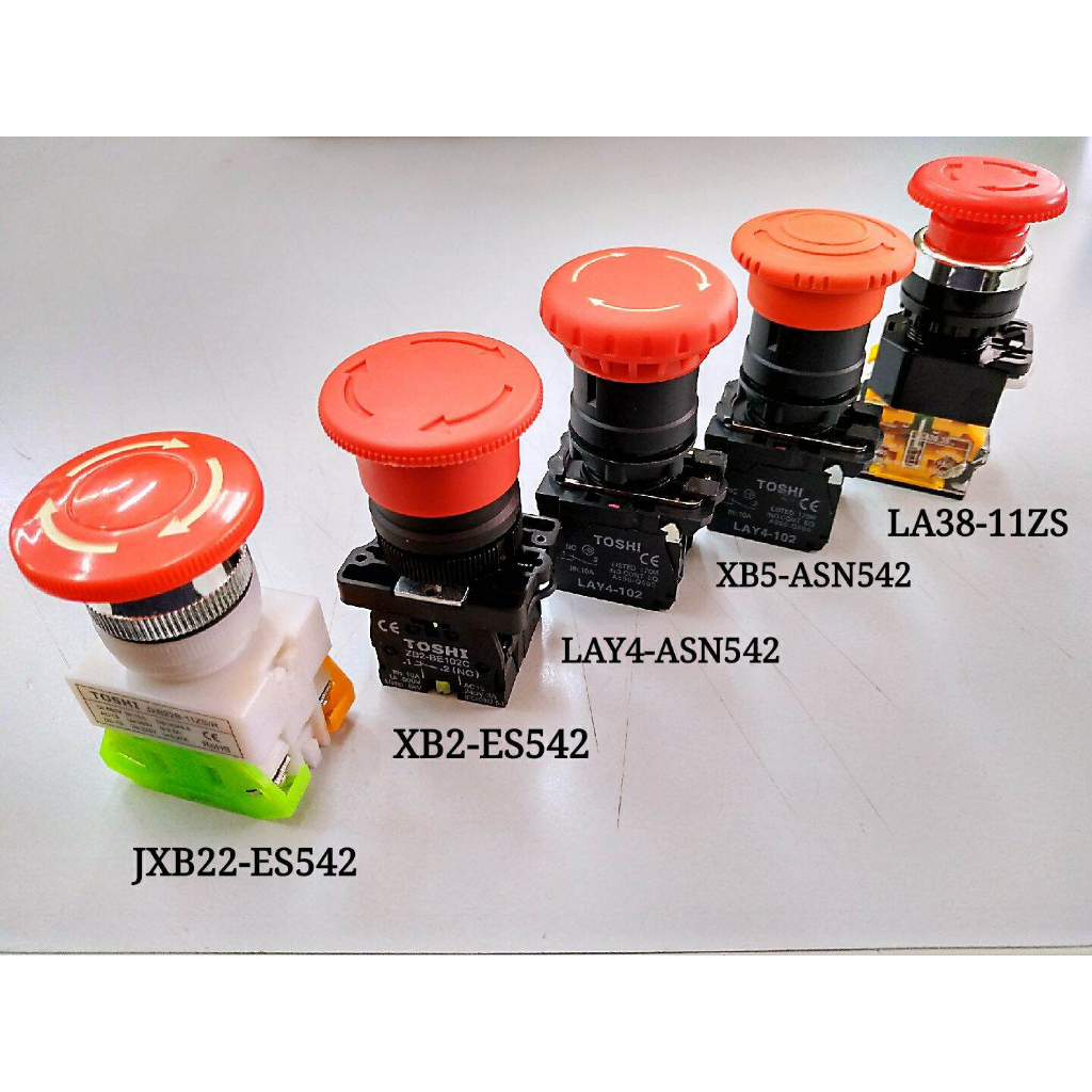 MUSHROOM CAP EMERGENCY STOP PUSH BUTTON LAY4-ASN542 | Shopee Malaysia