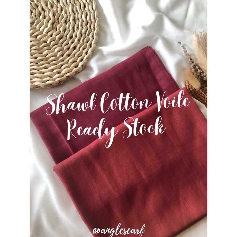 💥RAYA SALE🔥RM5 ONLY💐PREMIUM COTTON VOILE PLAIN SHAWL READY STOCK💐 ...