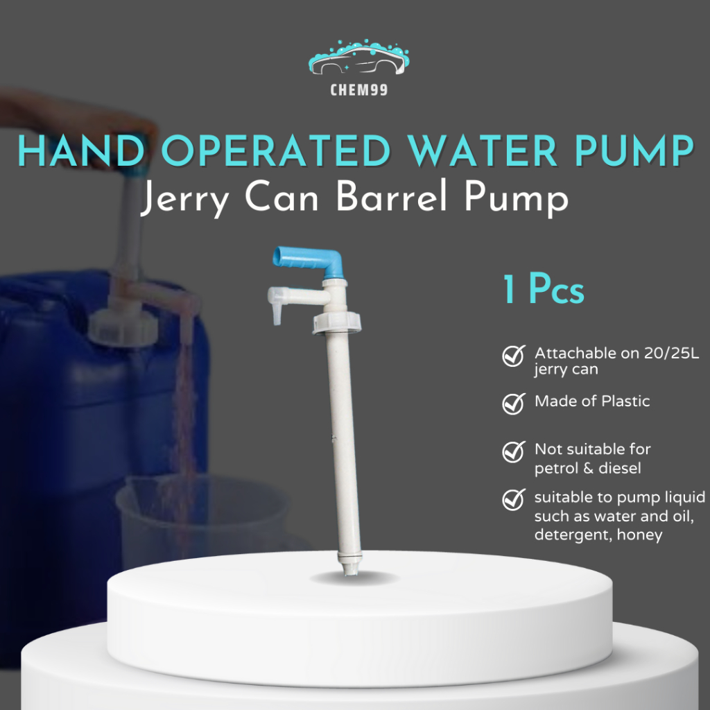 Heavy Duty Water Pump Hand operated dispenser oil detergent honey syrup jerry can barrel Pam Air ...