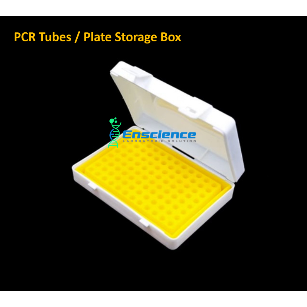 PCR Tubes PCR Plate Holder and Storage Casing, PCR Tube Rack for 96 ...